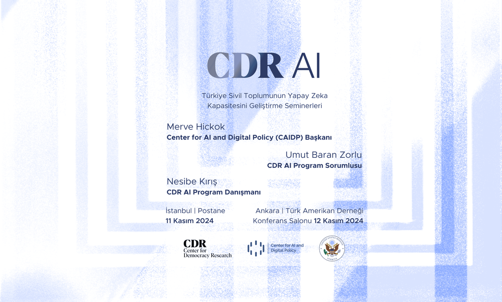 CDR AI seminars are starting! - CDR
